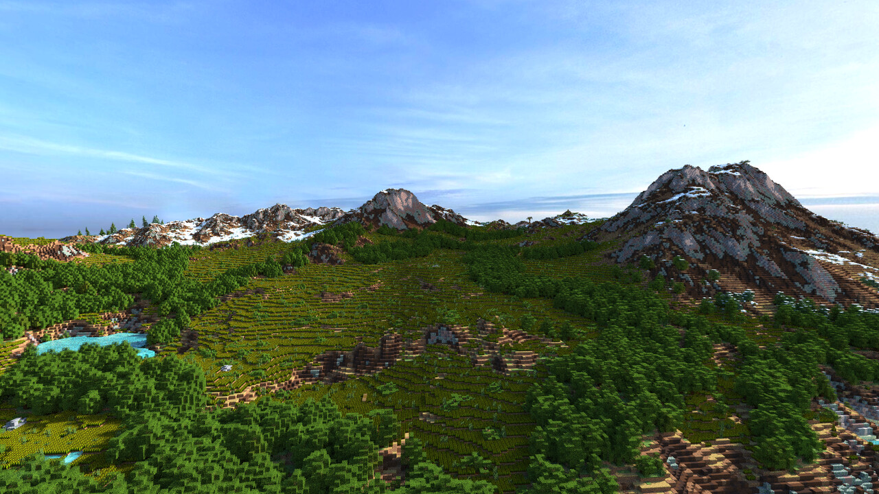 Natura Island [3000 x 3000 Custom Terrain] Minecraft Map