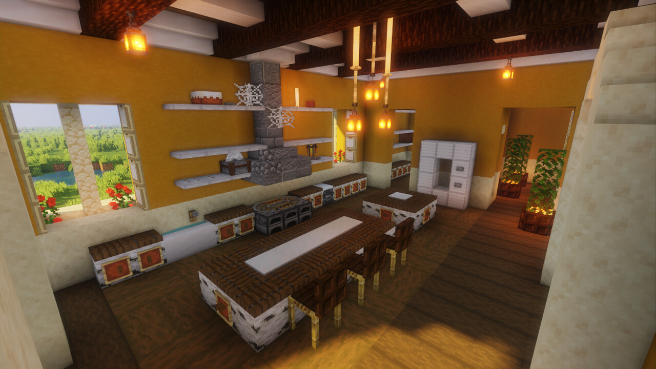 Minecraft Mediterranean Villa Minecraft Map