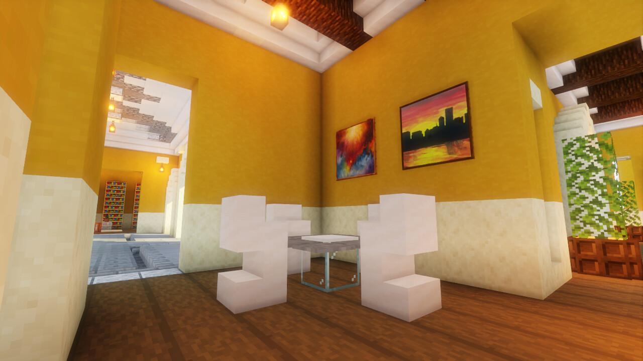 Minecraft Mediterranean Villa Minecraft Map