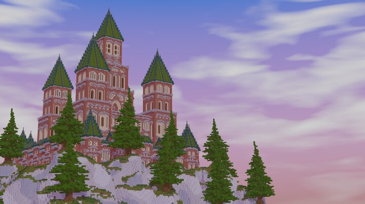 Alpine Factions Castle | Aderlyon Build Team Minecraft Map