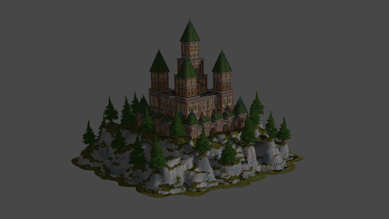 Alpine Factions Castle | Aderlyon Build Team Minecraft Map