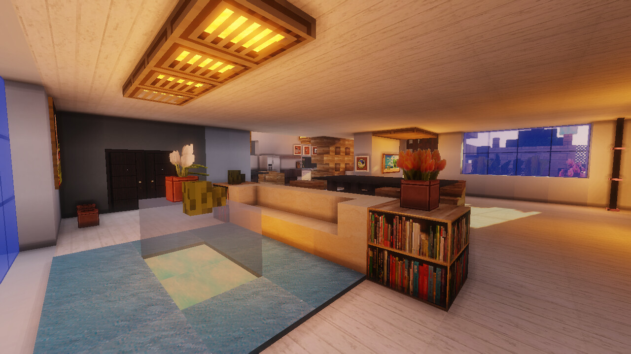 Modern House Minecraft Map