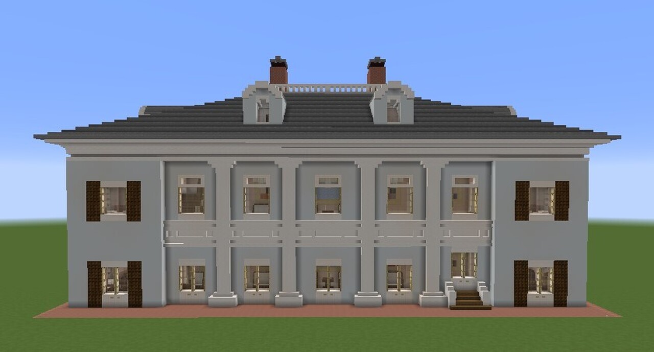 Evergreen Plantation House Minecraft Map
