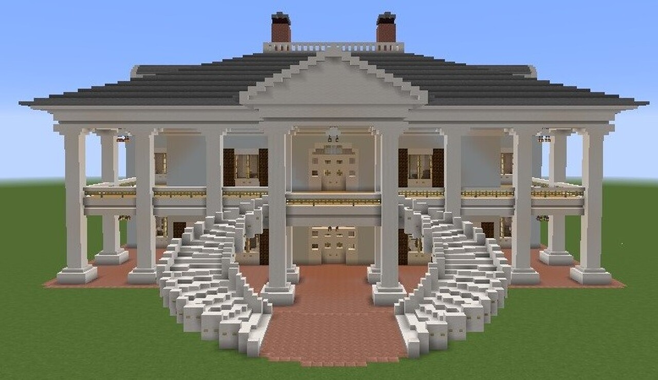 Evergreen Plantation House Minecraft Map