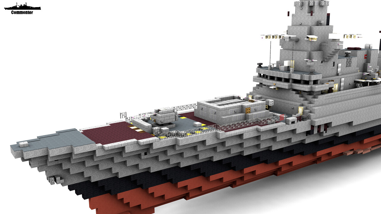 HMS Diamond 1:1 Scale Daring class Ft SCJackson Minecraft Map