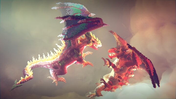 Two Dragons Sepheron & Laeros Minecraft Map
