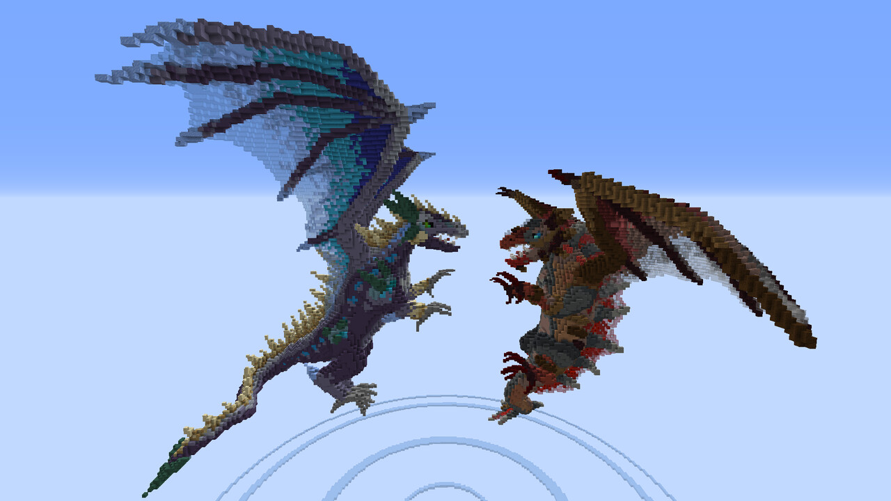Two Dragons Sepheron & Laeros Minecraft Map