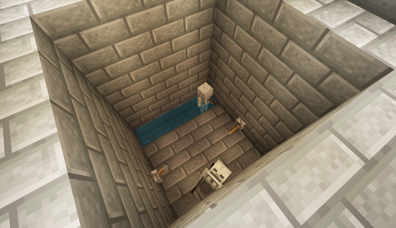 Escape The Skeleton Dungeon! Minecraft Map