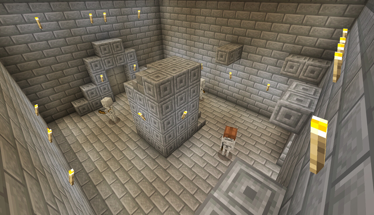 Escape The Skeleton Dungeon! Minecraft Map