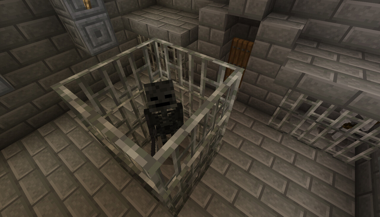 Escape The Skeleton Dungeon! Minecraft Map