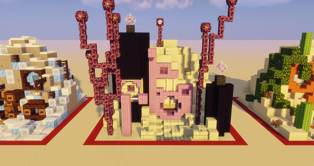 6 Easy Minecraft Hobbit Bases - Simple Mountain House Builds with full ...