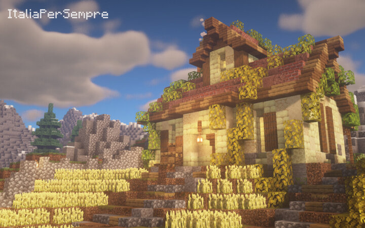 Tuscan House || Casa Toscana Minecraft Map