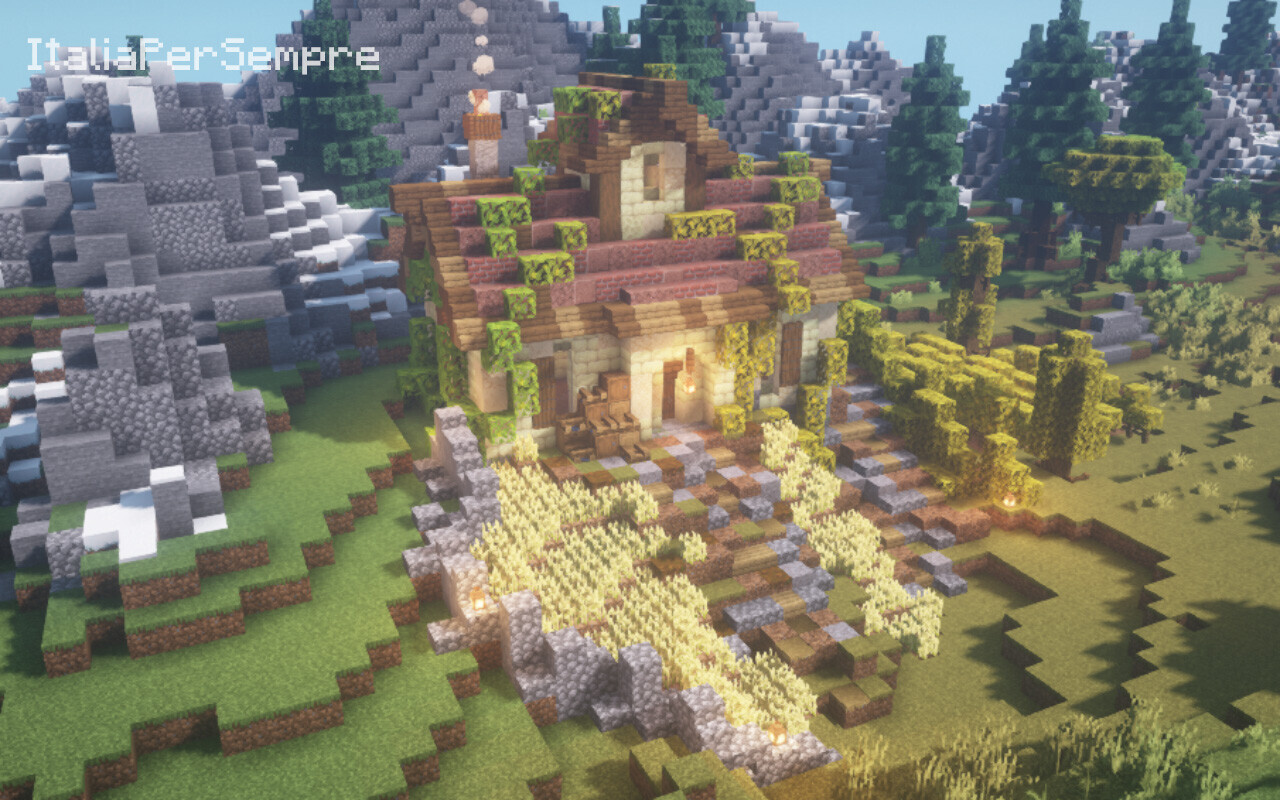 Tuscan House || Casa Toscana Minecraft Map