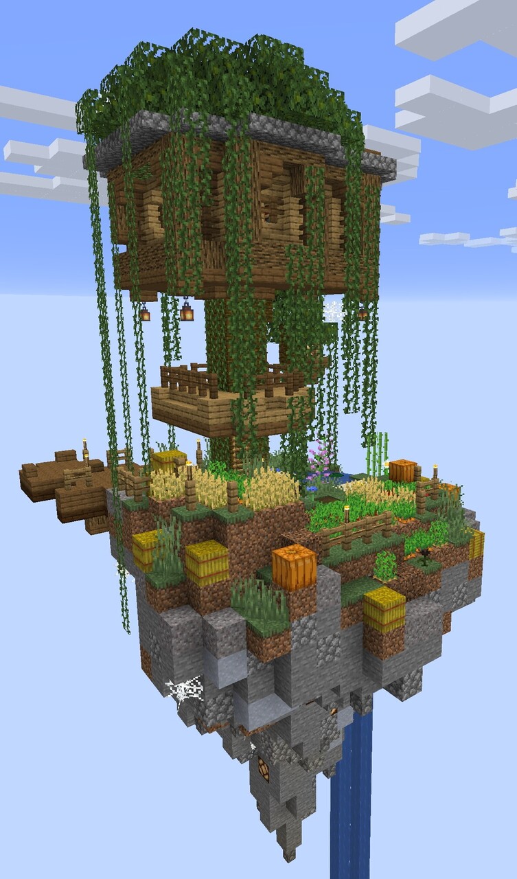 Small Floating Island Minecraft Map