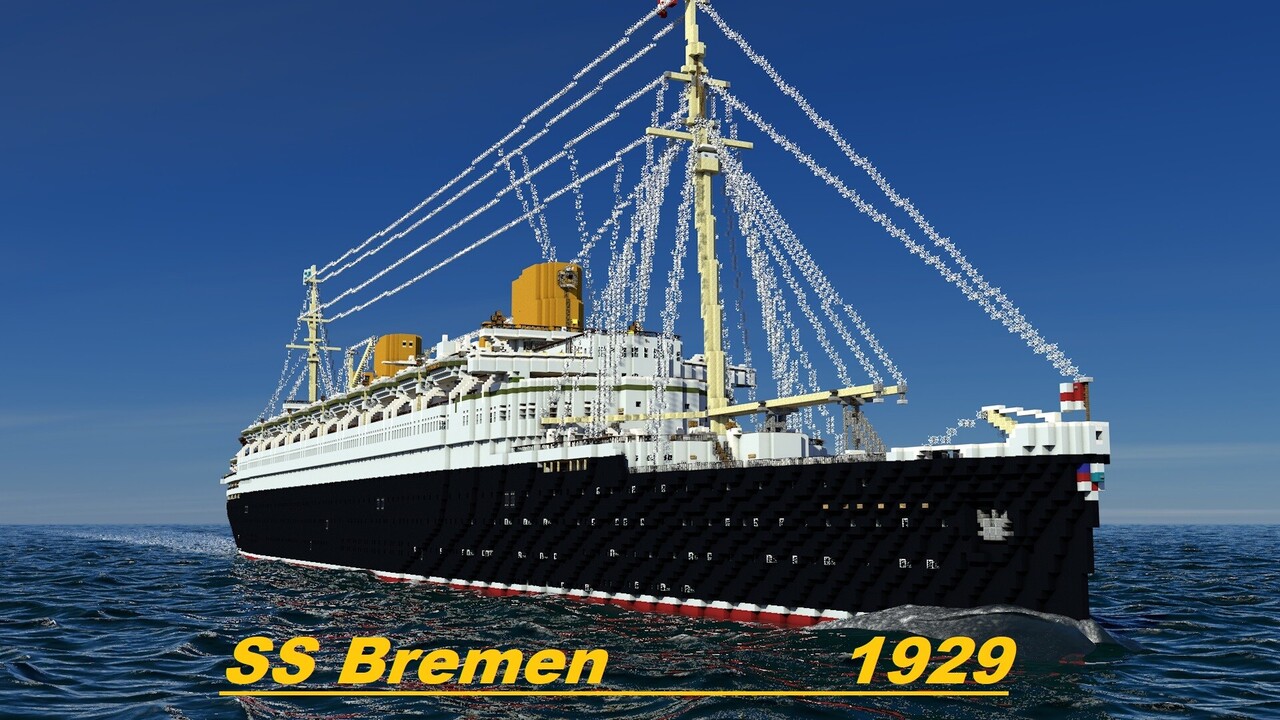 S.S. Bremen 1929 Minecraft Map