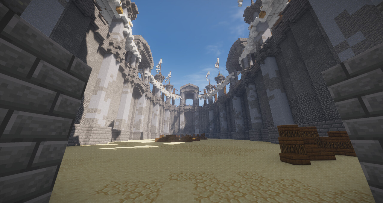 Pvp map - Greek Arena Minecraft Map