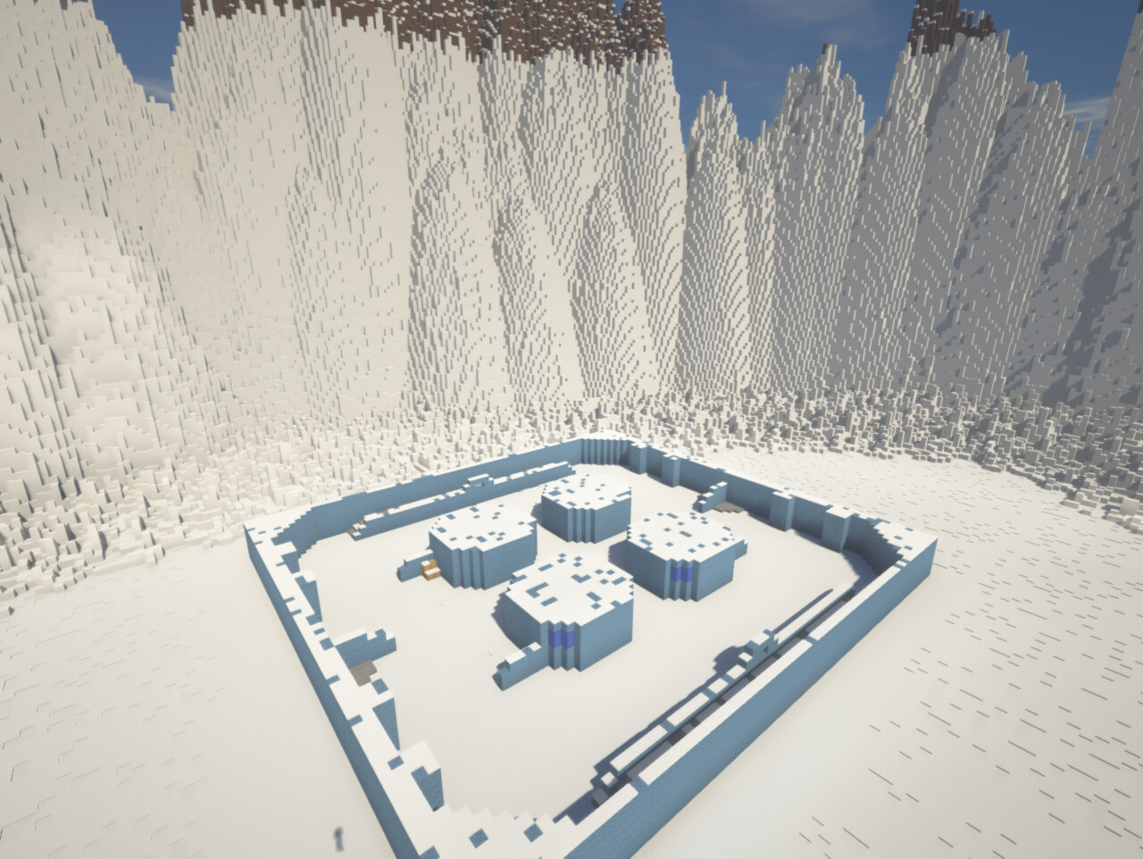 Map: fy_snow "Counter-Strike 1.6" Minecraft Map
