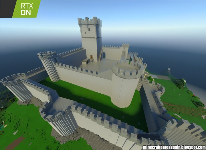 Minecrafteate in RTX, Nº21: Replica of the Atalaya Castle, Villena ...