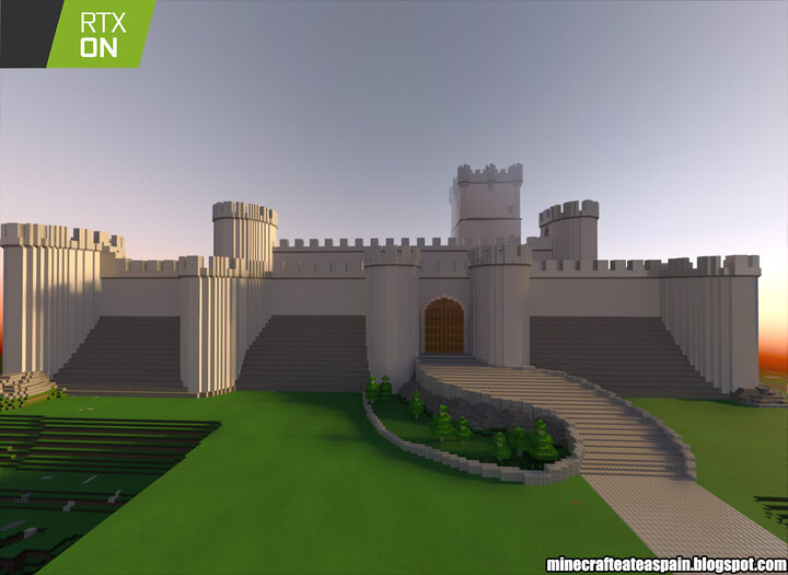 Minecrafteate in RTX, Nº21: Replica of the Atalaya Castle, Villena ...