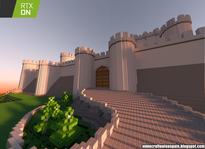 Minecrafteate in RTX, Nº21: Replica of the Atalaya Castle, Villena ...