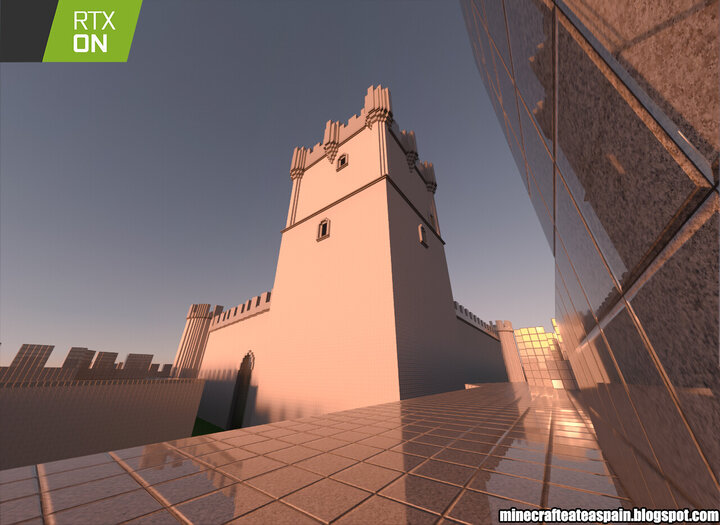 Minecrafteate in RTX, Nº21: Replica of the Atalaya Castle, Villena ...
