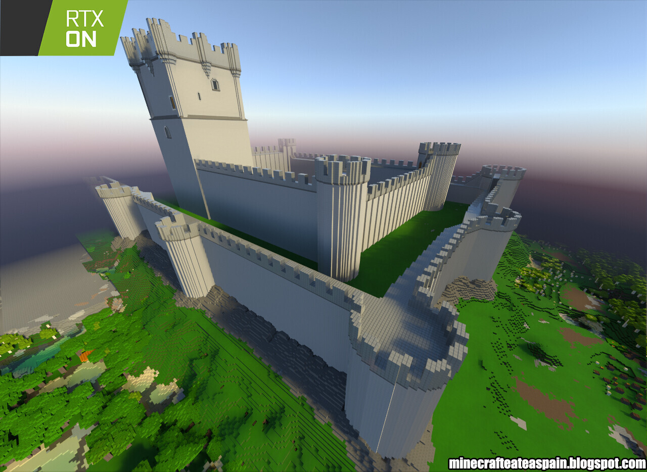 Minecrafteate in RTX, Nº21: Replica of the Atalaya Castle, Villena ...