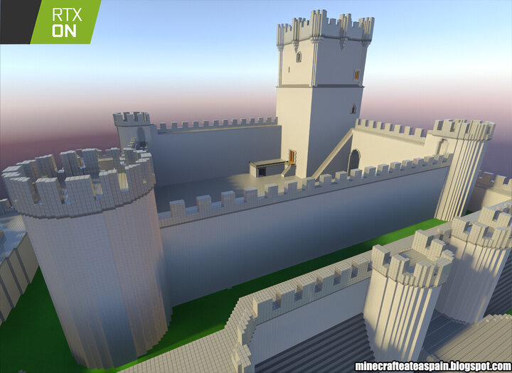 Minecrafteate in RTX, Nº21: Replica of the Atalaya Castle, Villena ...