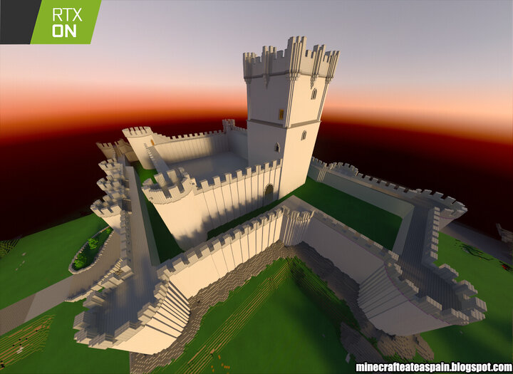 Minecrafteate in RTX, Nº21: Replica of the Atalaya Castle, Villena ...