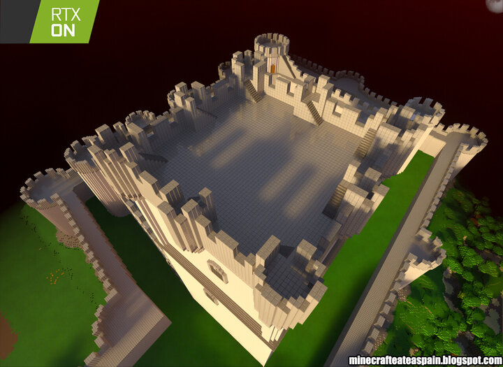 Minecrafteate in RTX, Nº21: Replica of the Atalaya Castle, Villena ...