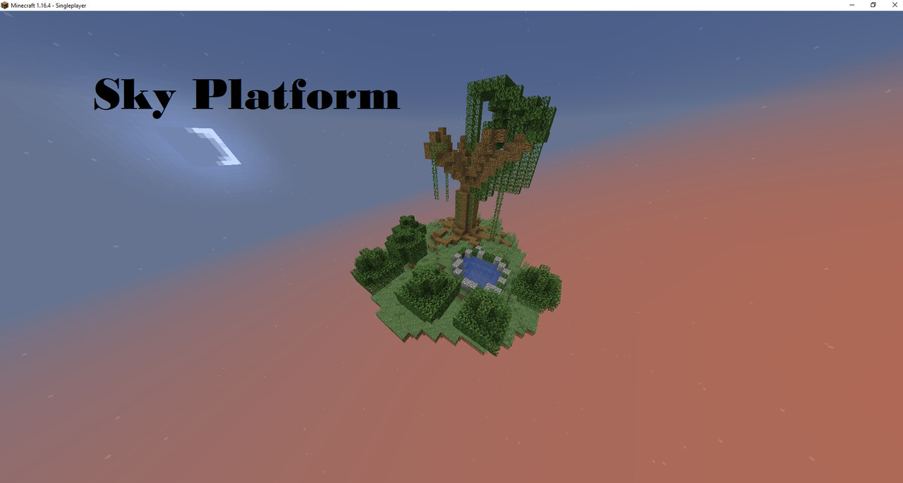 Sky Platform (UPDATE 2) Minecraft Map