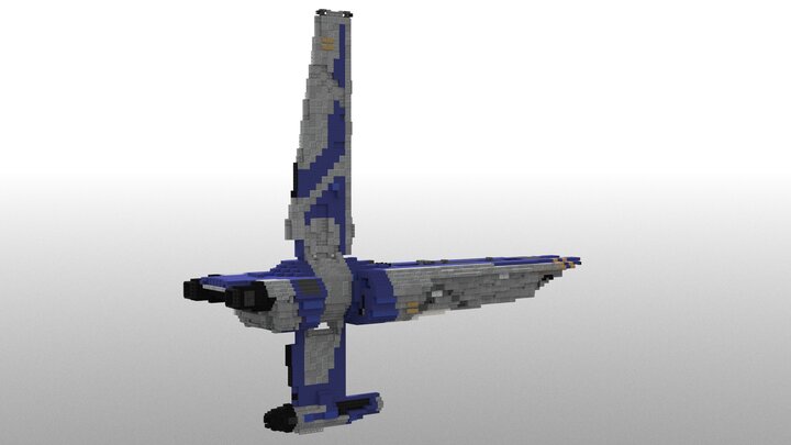 S-161 "Stinger" XL "Mantis | 1,5:1 space ship Minecraft Map