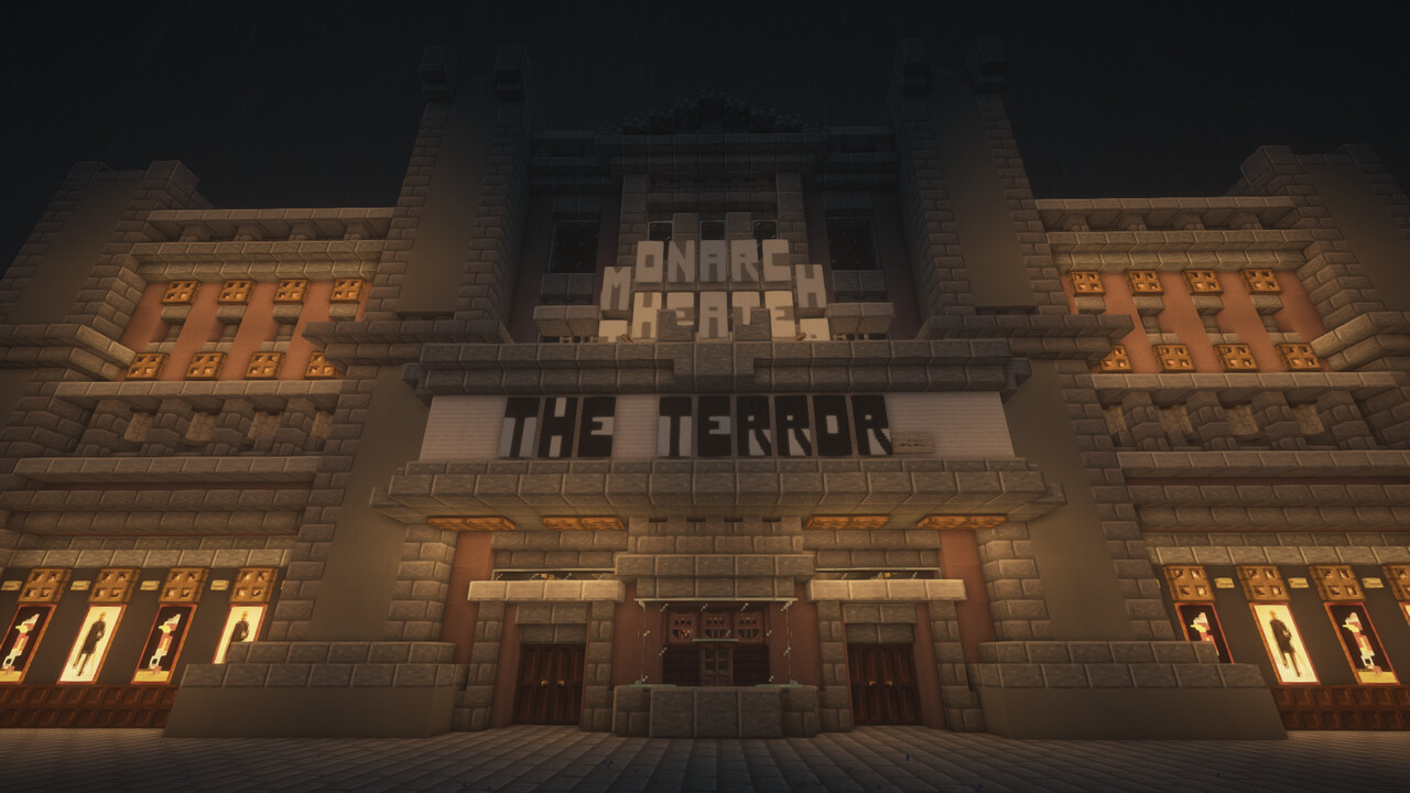 Monarch Theater and Crime Alley by The4BDmaster Minecraft Map