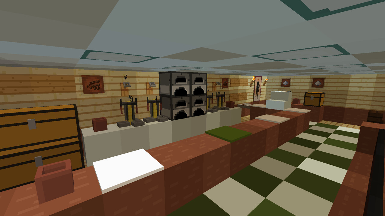 Starbucks Minecraft Map