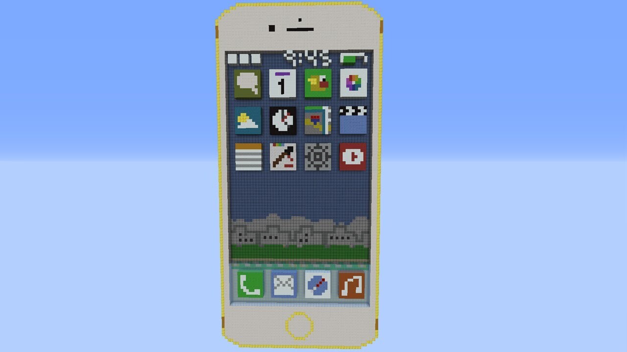 iPhone 6 Map Minecraft Map