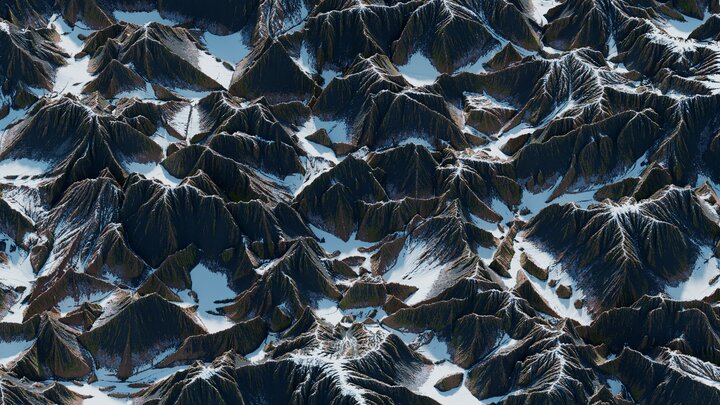 Some World Machine Custom Terrains Minecraft Map