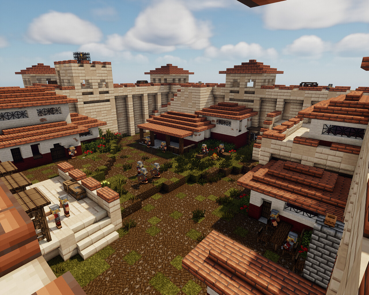 Roman Fortress Minecraft Map
