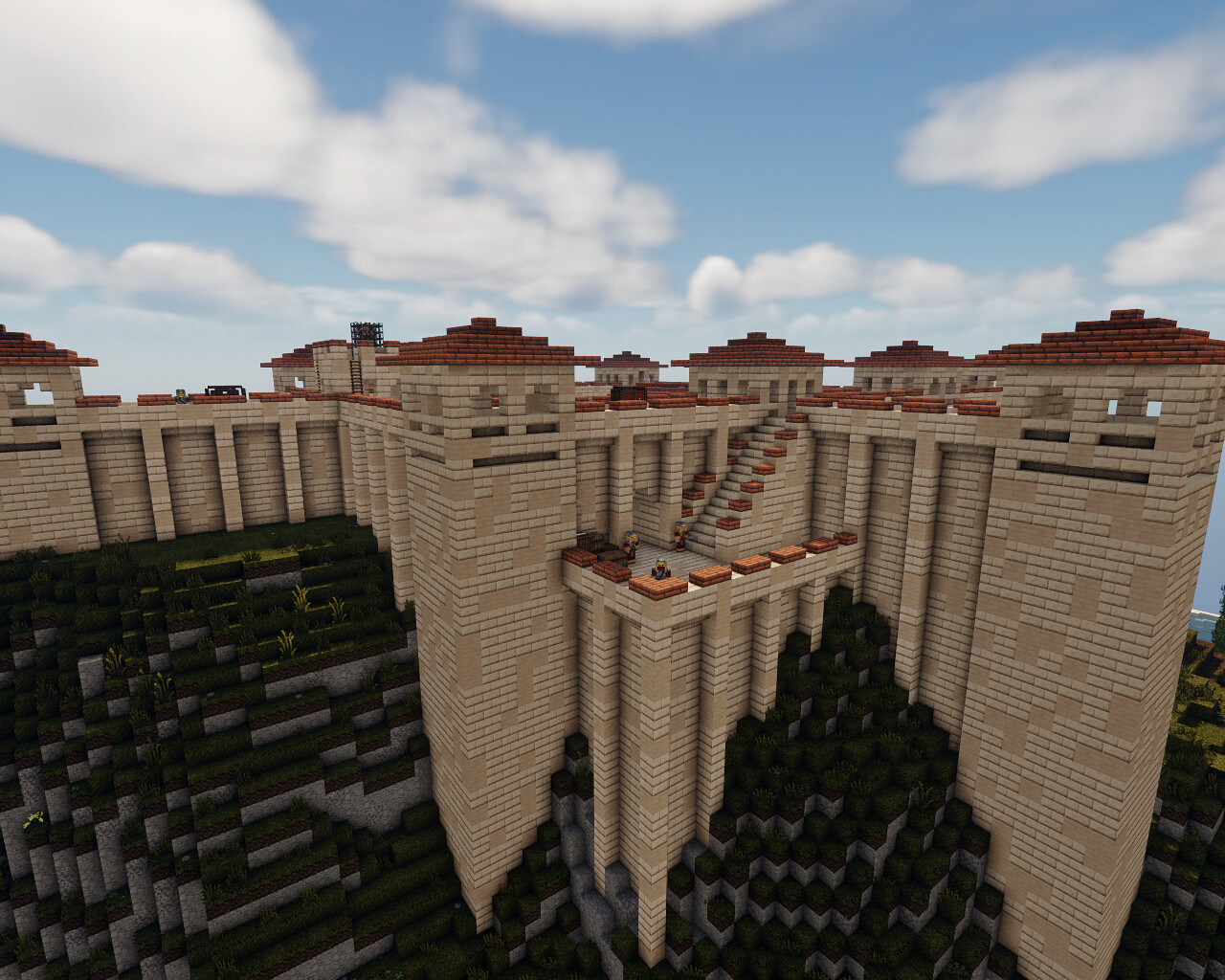 Roman Fortress Minecraft Map