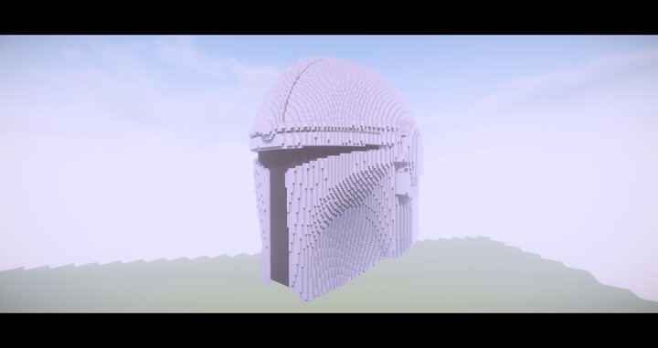 Star Wars Mandalorian Helmet Minecraft Map
