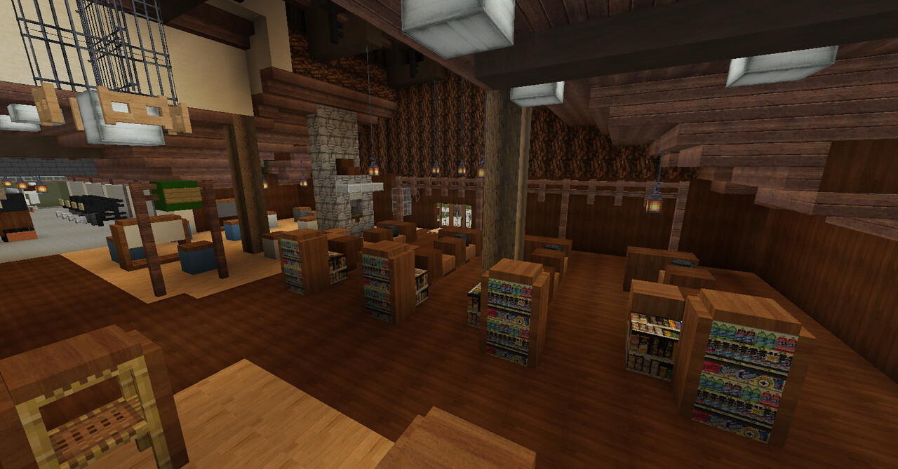 Bass Pro Shop #1 [With interior and download] Minecraft Map