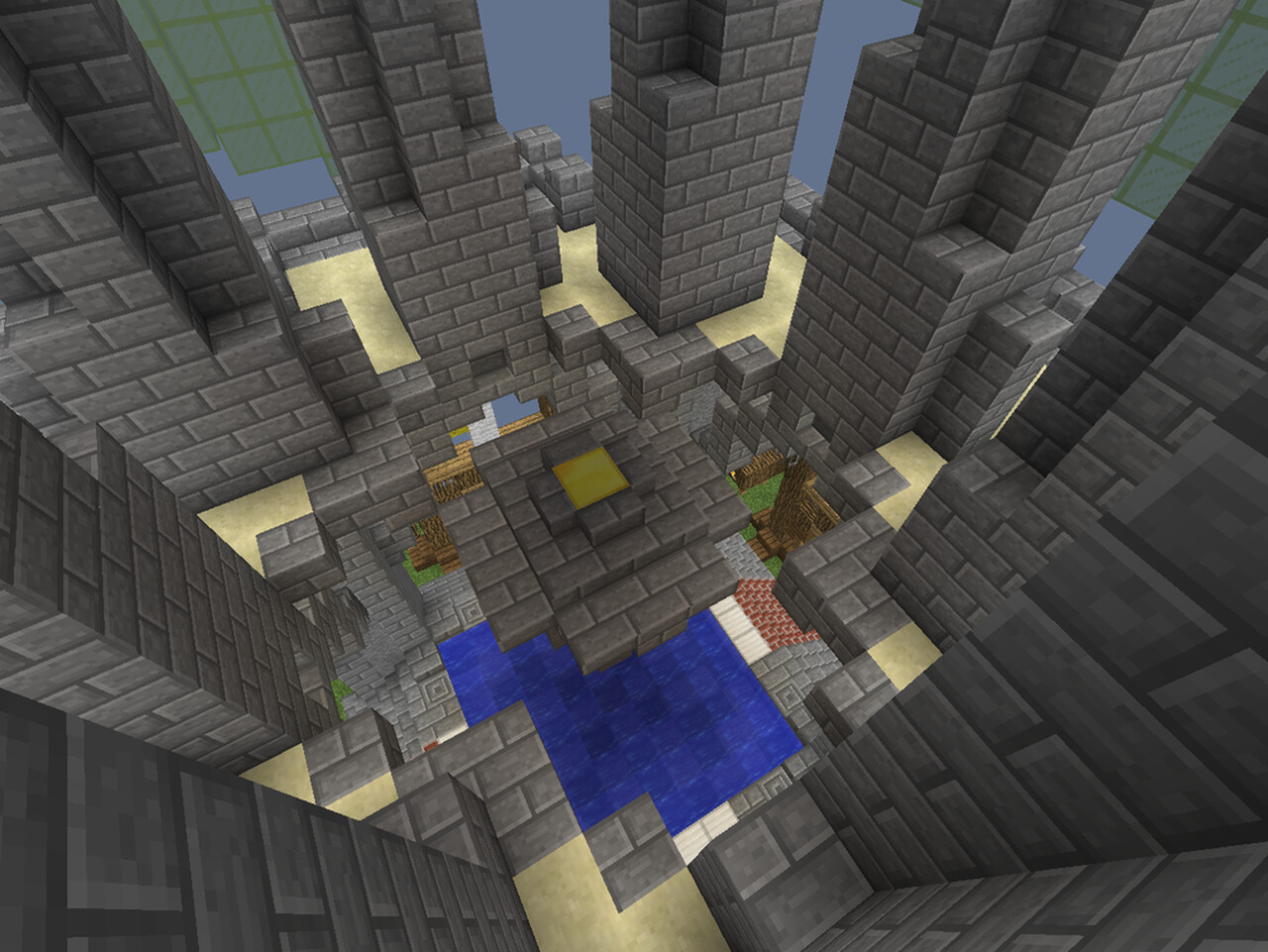 Minecraft Skyblock/Skywars Spawn (Magic Tower) Minecraft Map