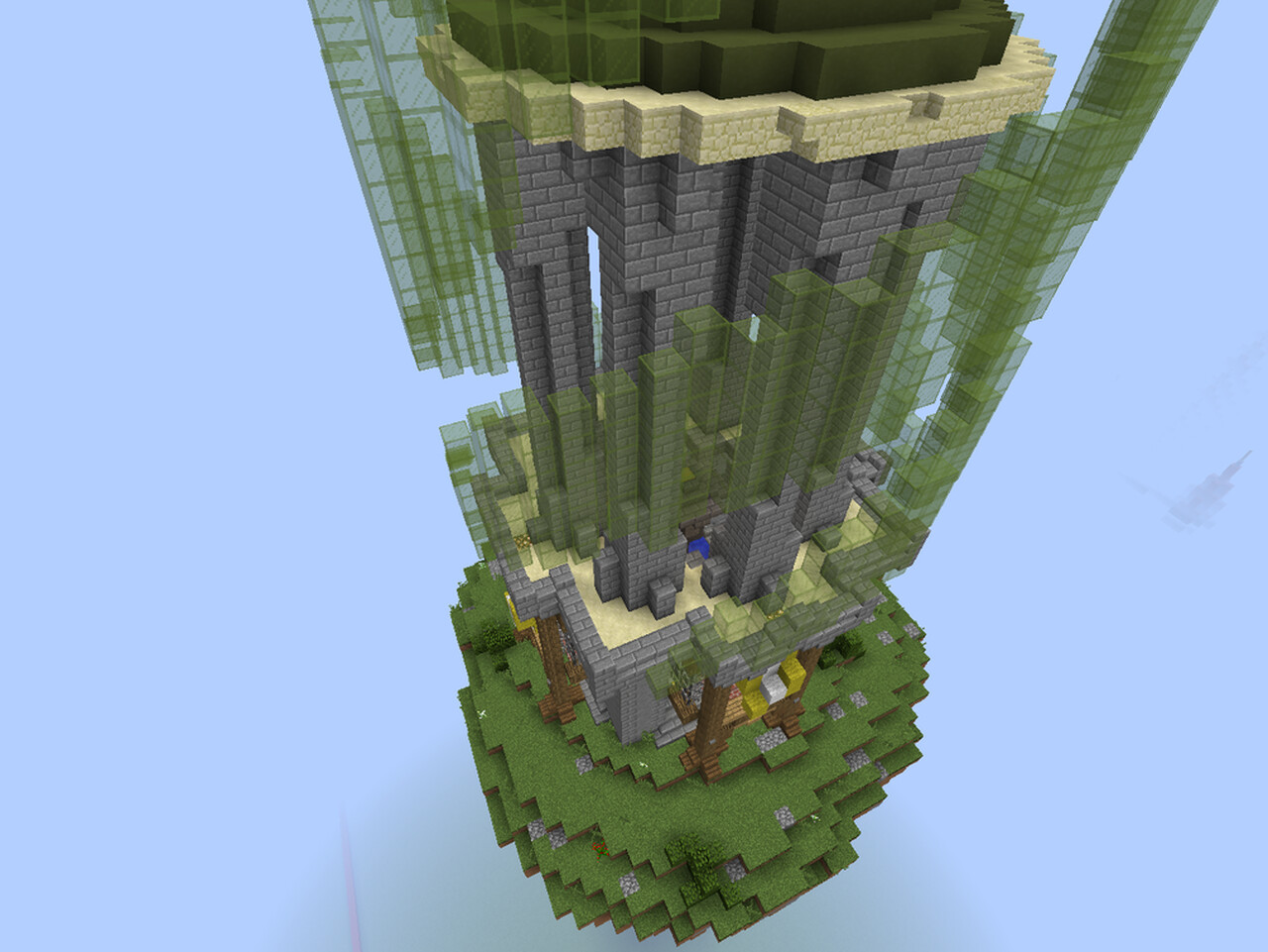Minecraft Skyblock/Skywars Spawn (Magic Tower) Minecraft Map