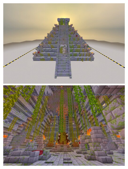 Ancient Maya Temple Minecraft Map
