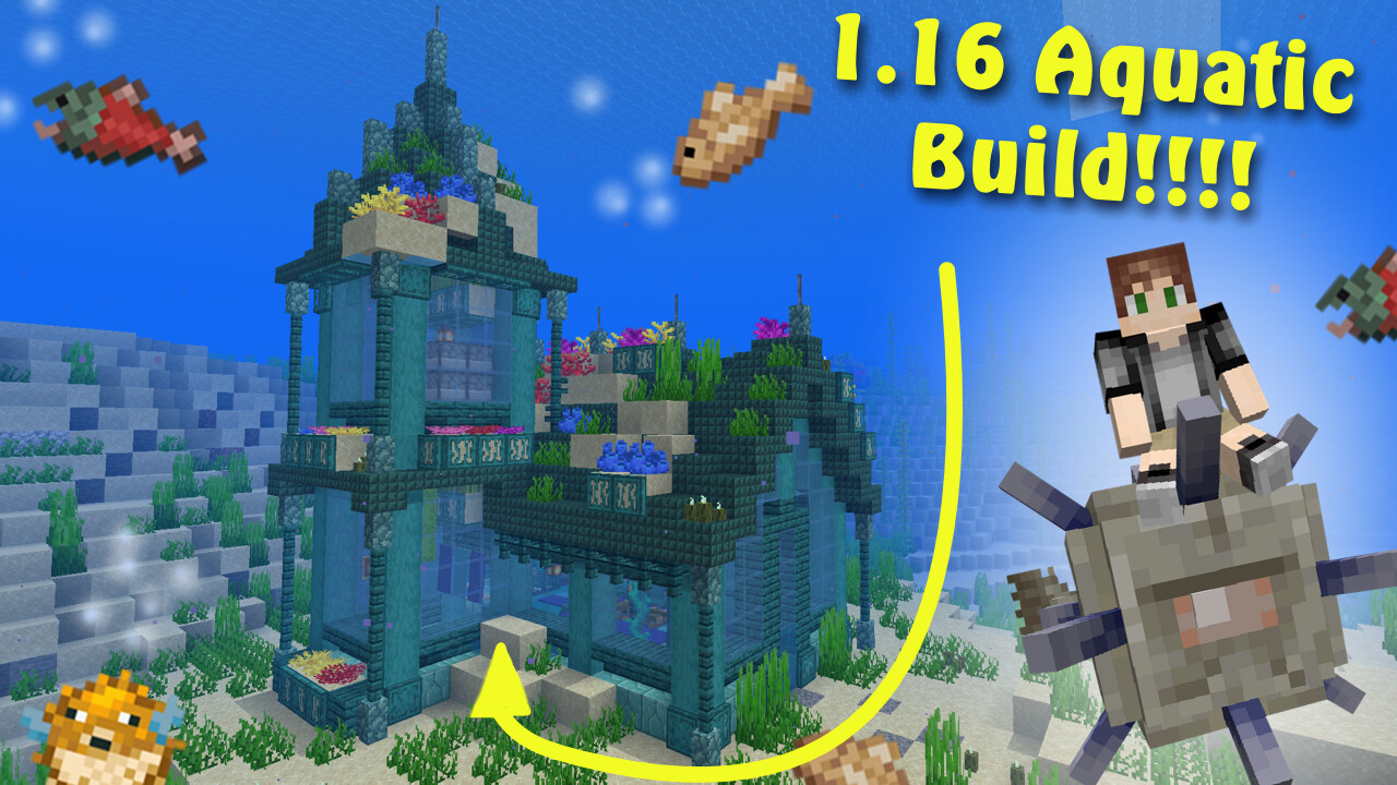 Atlantis 1.16 Base Minecraft Map