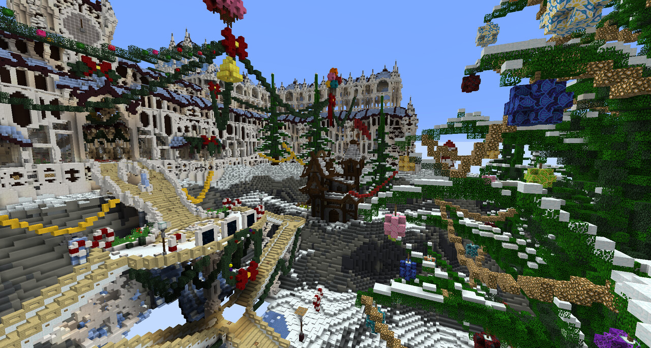 Christmas lobby Minecraft Map