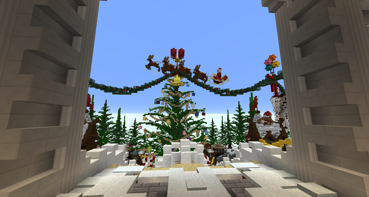 Christmas lobby Minecraft Map