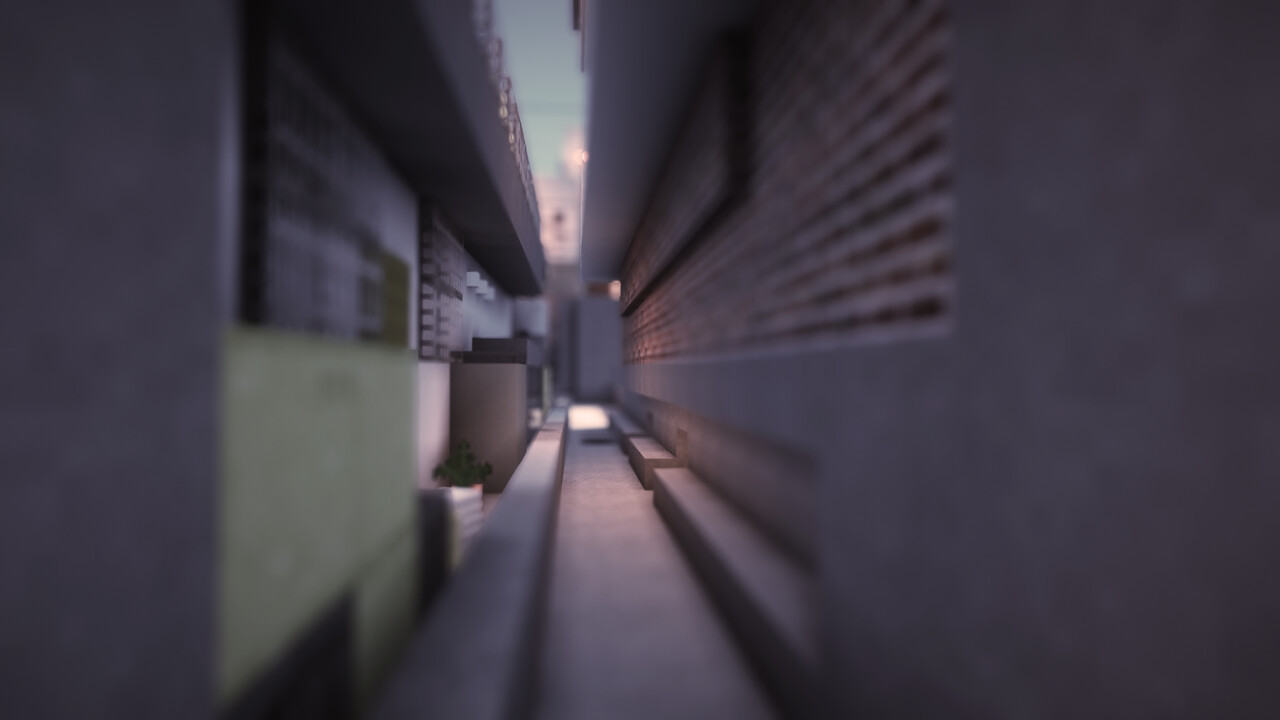 parasite house + Minecraft Map