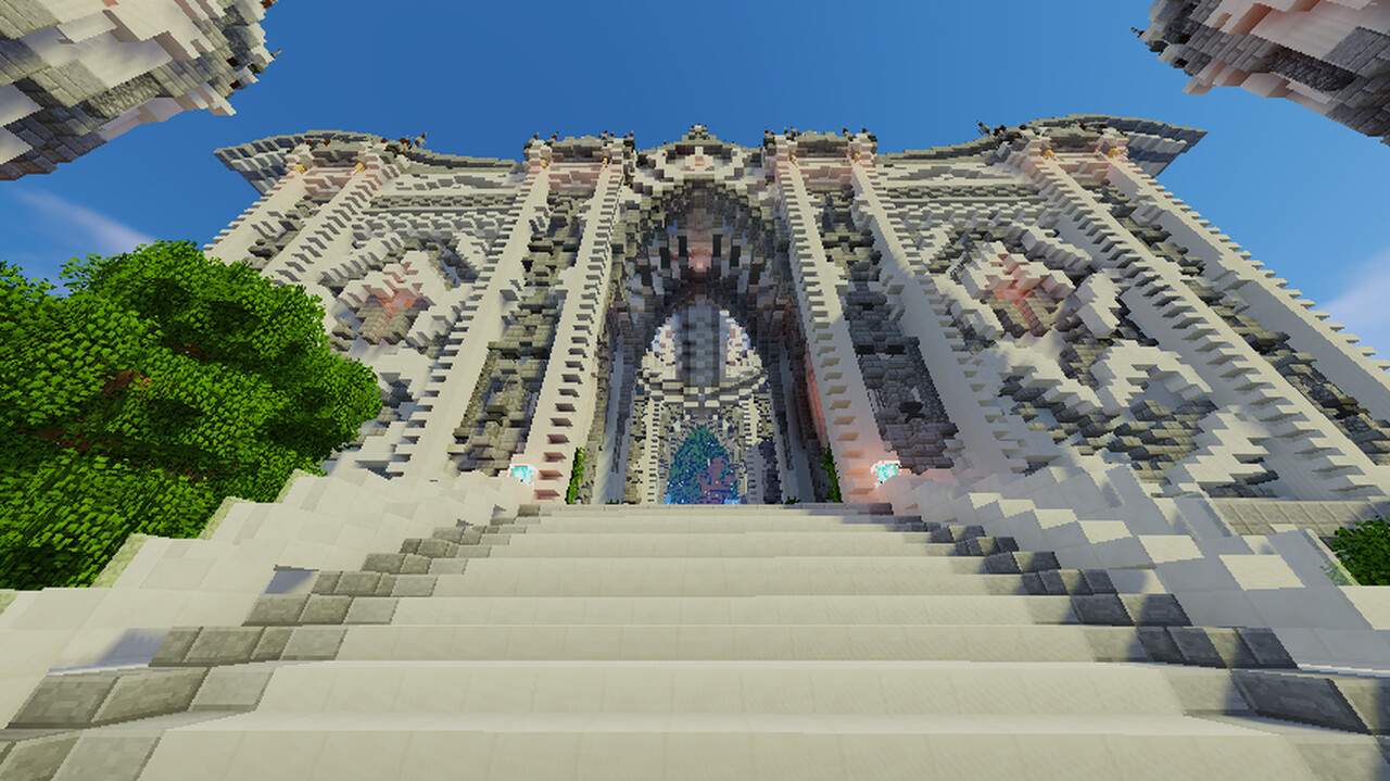 Minecraft Divine Castle Lobby Minecraft Map