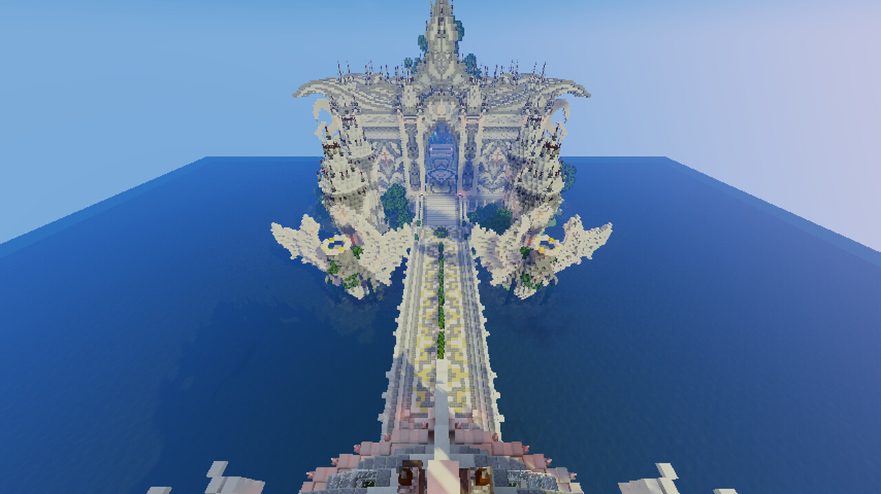 Minecraft Divine Castle Lobby Minecraft Map