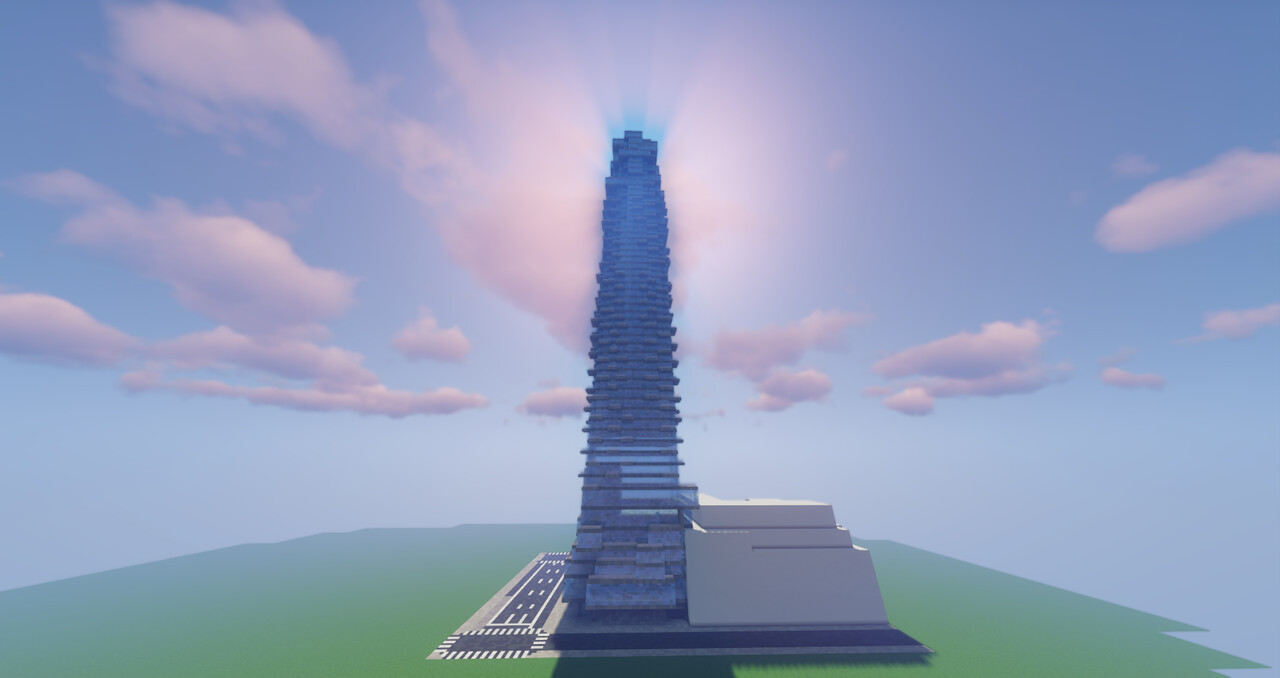 Jenga Tower (Skyscraper), New York City | 1:1 Recreation Minecraft Map