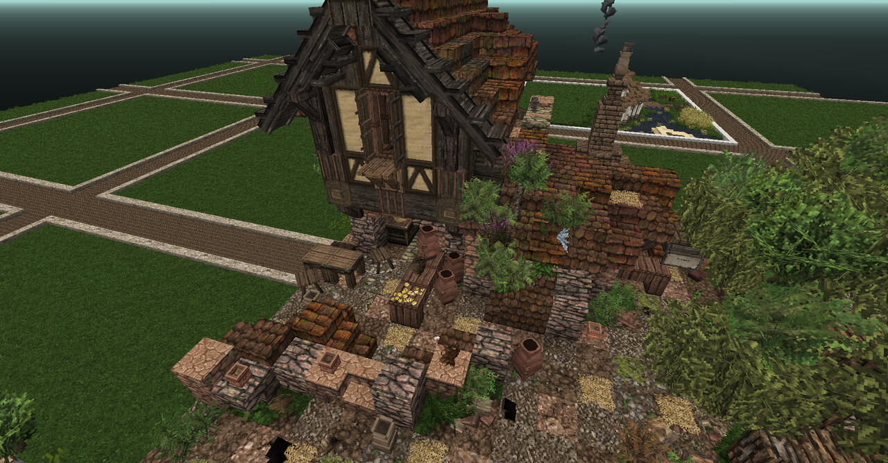 Medieval Spanish Towerhouse Minecraft Map